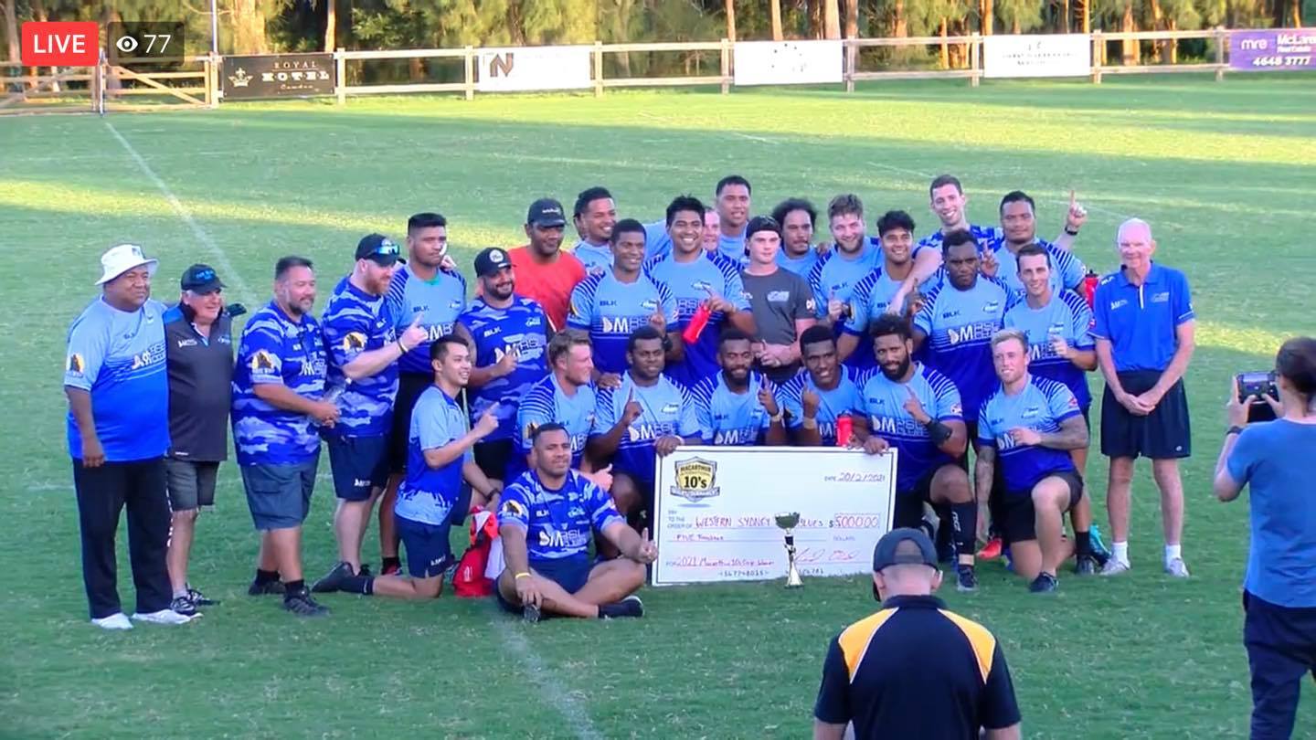 Two Blues Claim Impressive Victory - Western Sydney Two Blues Rugby